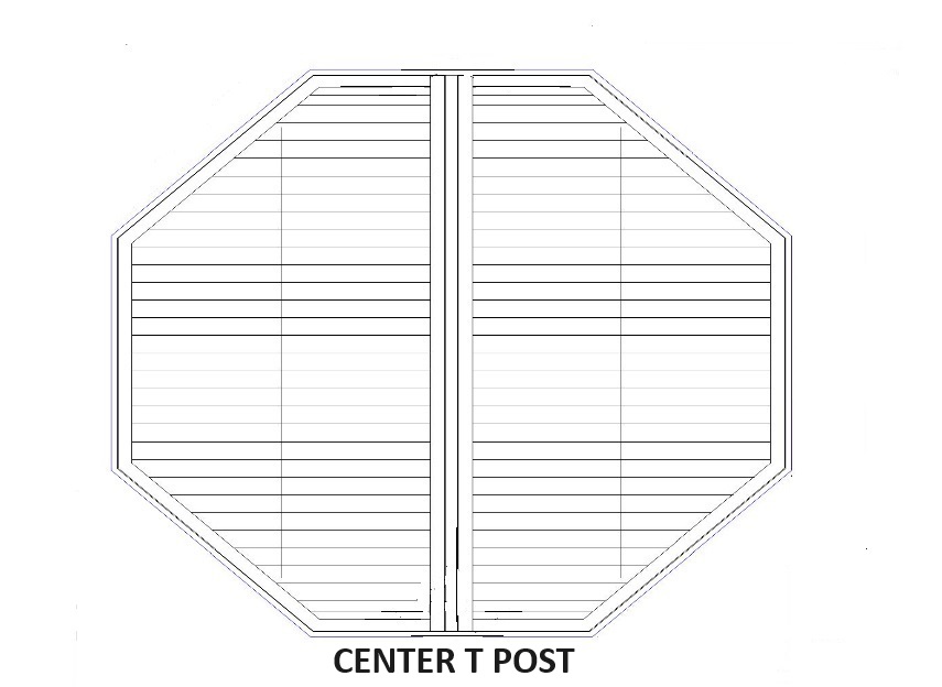 Premium Octagon Wood Shutter from Direct Buy Blinds
