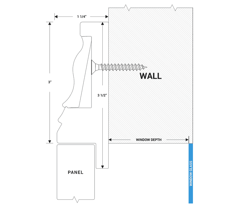 Louvered Arched Wood Shutters from Direct Buy Blinds